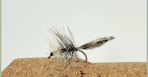 dry grizzly fly, summer fishing fly- Troutflies UK