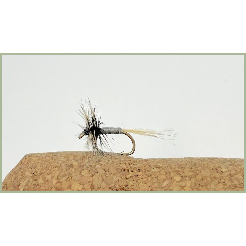 Grey Duster dry trout fly - troutflies uk