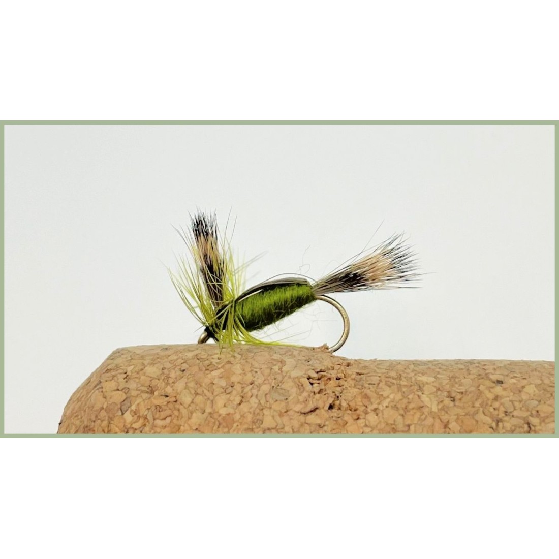humpy trout fly, for fly fishing as you would use a wulff fly, good ...