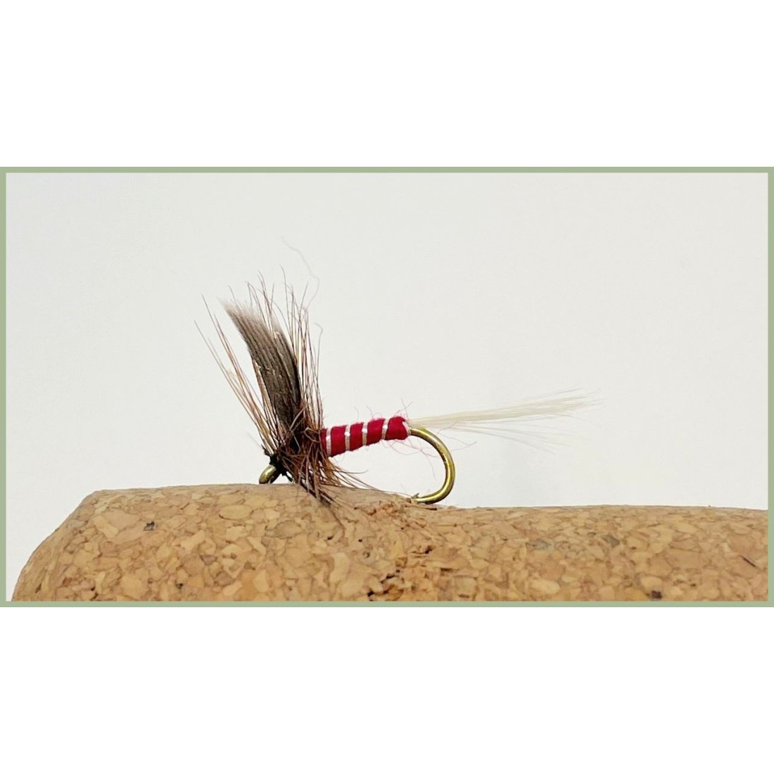 Red spinner dry fly summer fishing fly Troutflies UK
