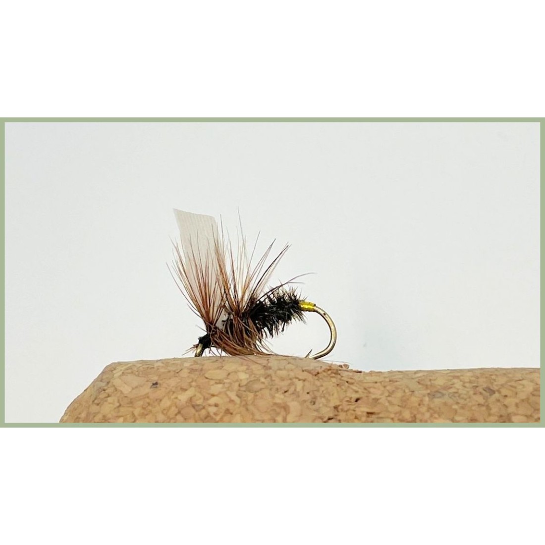 Coachman dry trout fly, fly fishing - Troutflies UK