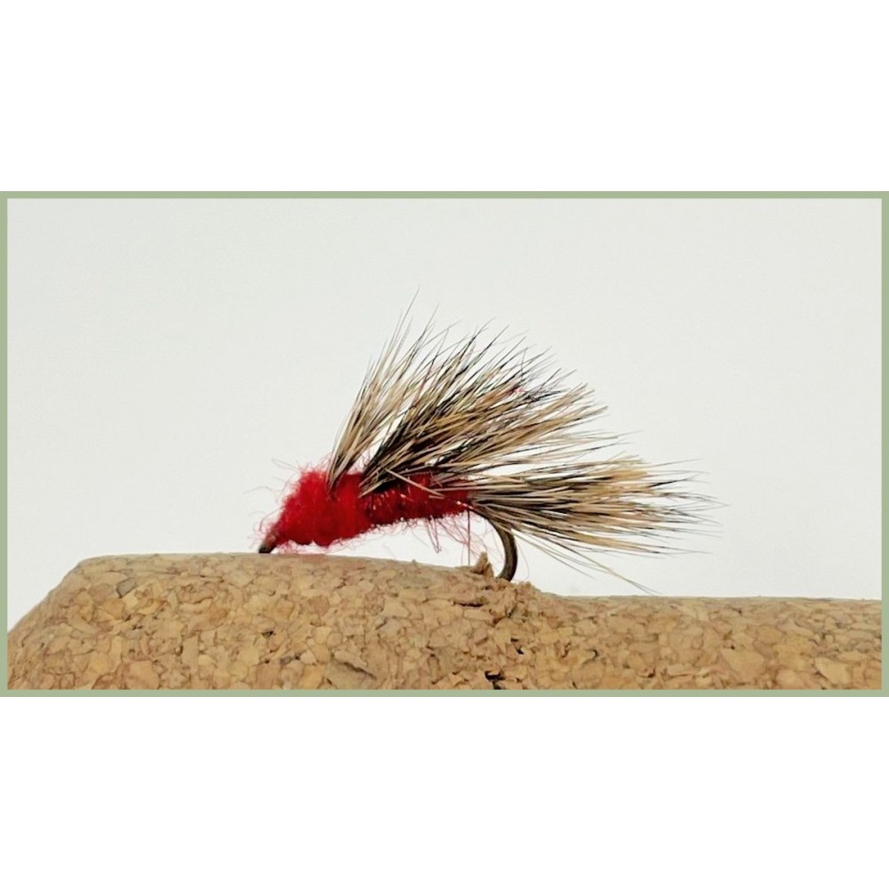 dry sedgehog or halfhog trout fishing flies - Troutflies UK