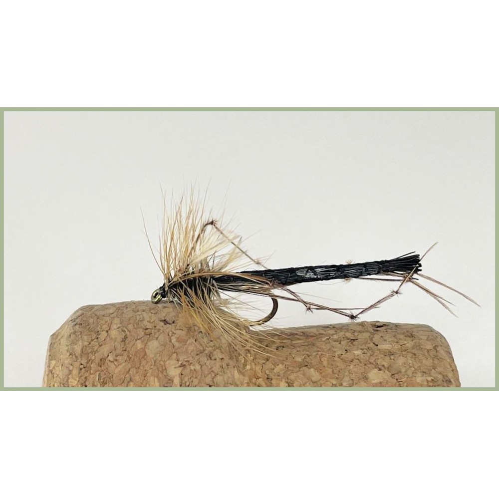 detached daddy long legs trout flies, three colours - Troutflies UK