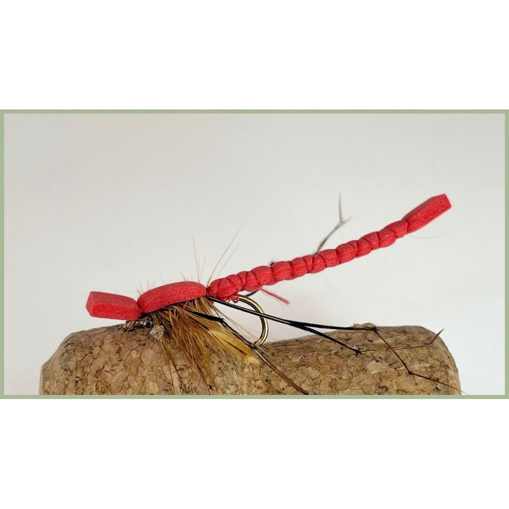 Red Foam Daddy - Troutflies UK