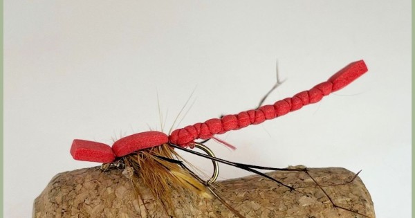 Red Foam Daddy - Troutflies UK