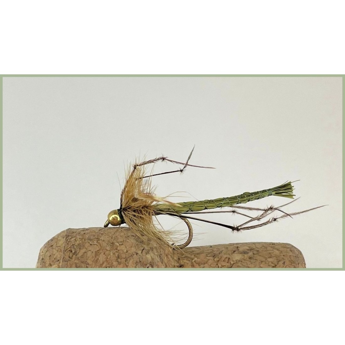 Gold Bead daddy long legs trout fishing flies - Troutflies UK