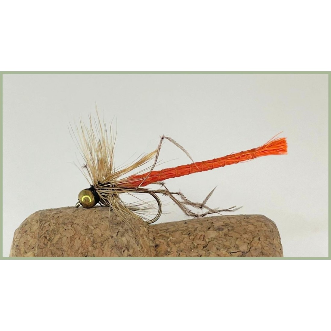 Gold Head Orange Daddy - Troutflies UK