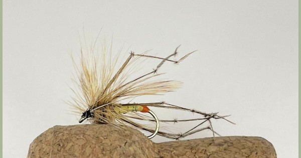 orange tipped Daddy long legs trout fishing flies troutflies UK