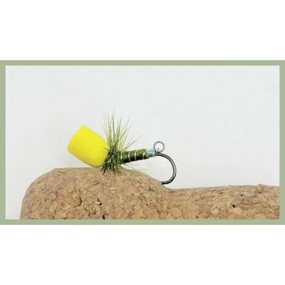 pack of dry trout flies, alder,caenis, & adams Troutflies Uk