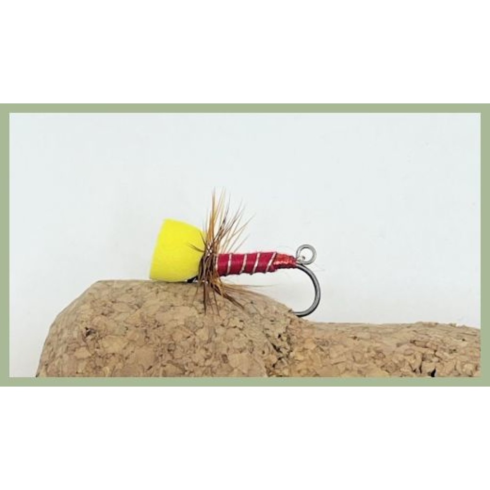 pack of dry trout flies, alder,caenis, & adams Troutflies Uk