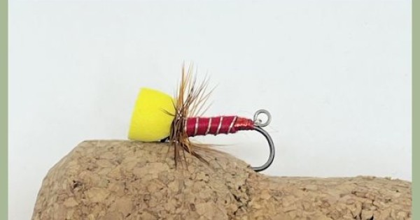 Barbless Suspender Dink dry trout fly - Troutflies UK