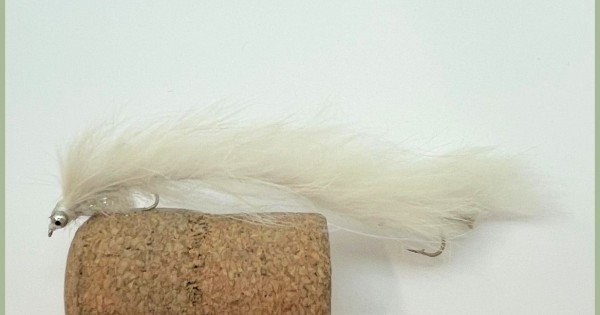White Snake Humungous trout fishing flies - Troutflies UK