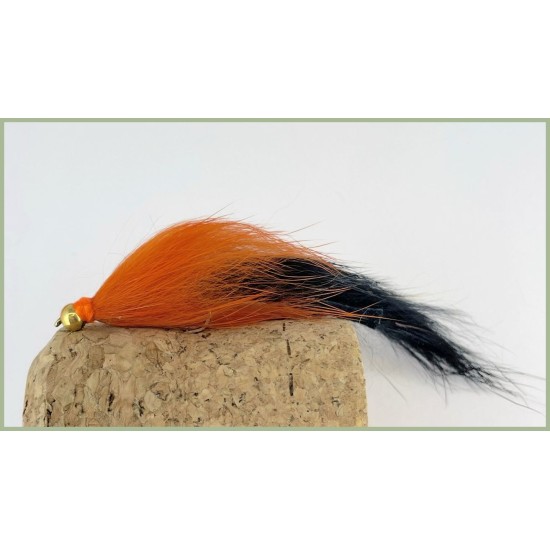 Bunny Leech Flies, Black & Orange -Troutflies UK