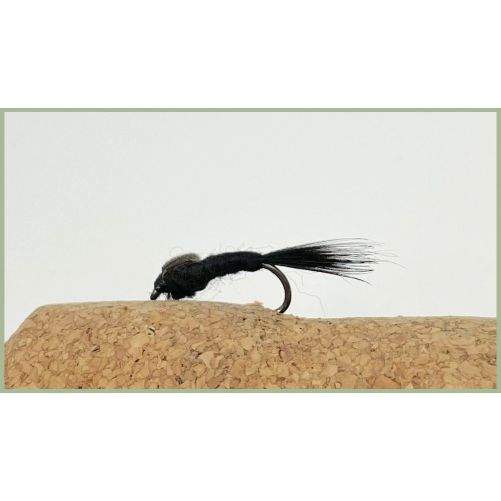 Barbless Black Nymph -Troutflies UK