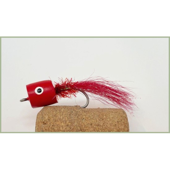 Red banger pike fishing fly- Troutflies UK