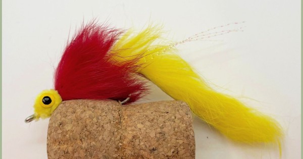 Mad Mullet pike fishing fly - Troutflies UK
