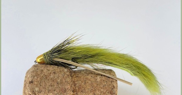 Zuddler fishing fly olive lures large trout - Troutflies UK