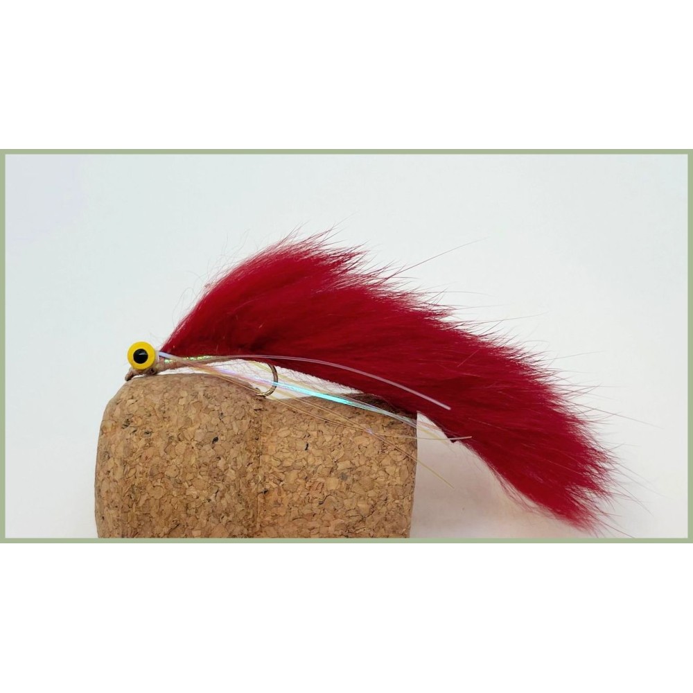 Red lumi zonker Fly Fishing Lures -Troutflies UK