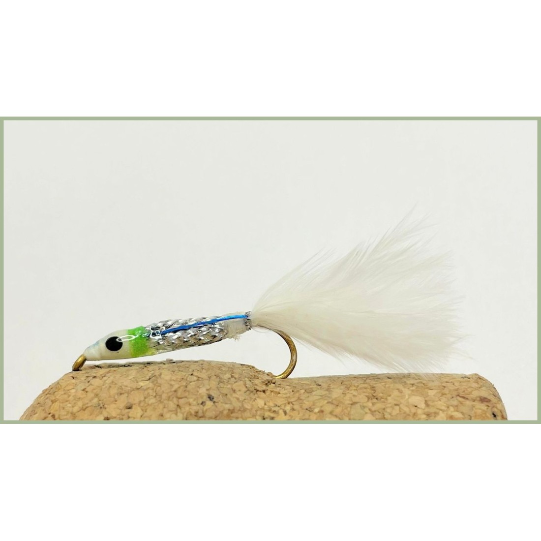 Epoxy minnow White - Troutflies UK