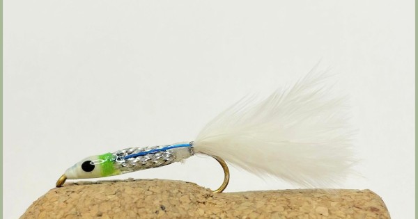 Epoxy minnow White - Troutflies UK