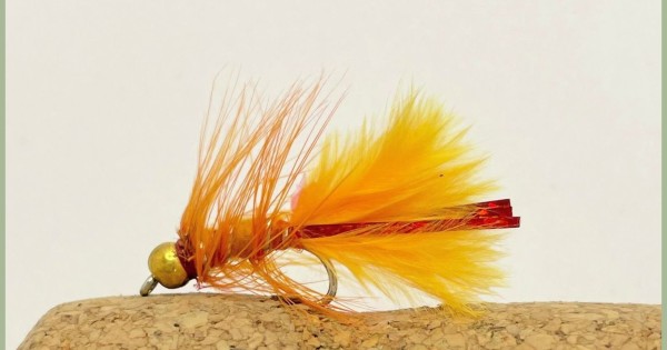 Mini flash damsel Orange - Troutflies UK