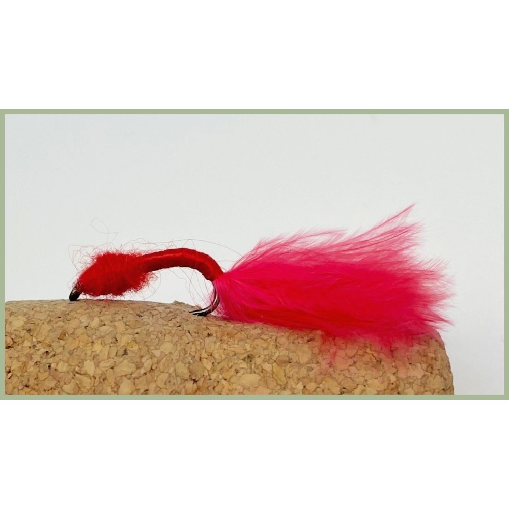 Barbless bloodworm nymph -Troutflies UK