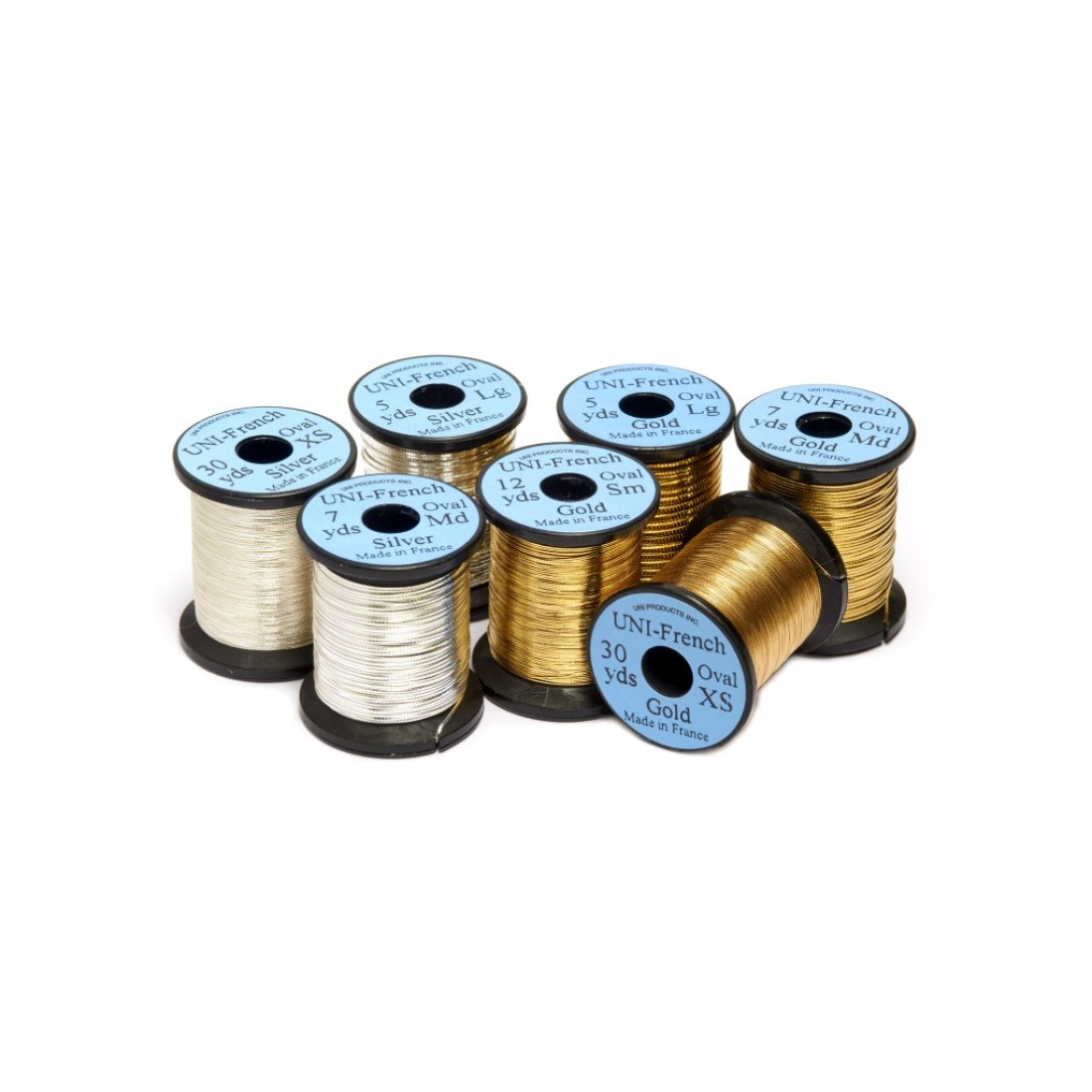 French Oval Fly Tying Tinsel - Troutflies UK