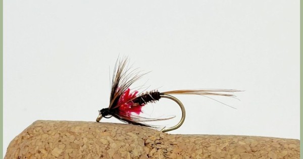 Red cruncher fishing flies, fly fishing nymphs -Troutflies UK