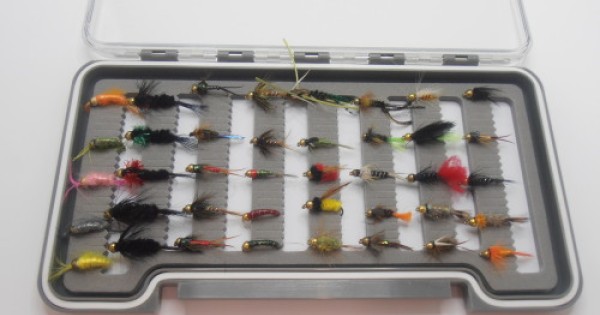Boxed Trout flies, Goldhead nymph - Troutflies Uk