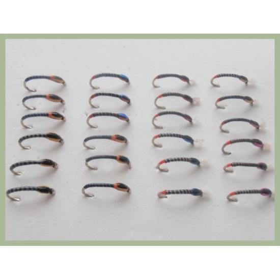 Variety buzzer fishing flies multi pack Troutflies UK