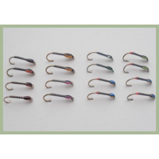 Variety buzzer fishing flies multi pack Troutflies UK