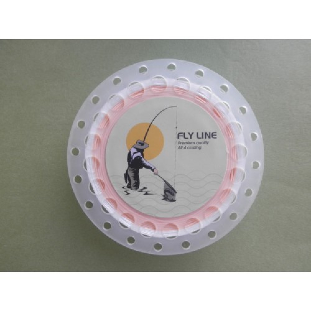 Floating Fly fishing line with backing attached - Troutflies UK