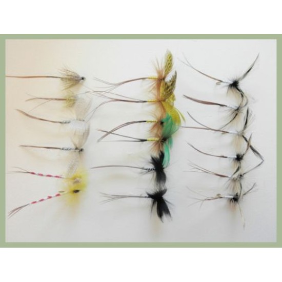 Trout Fly Assortment Spent Mayfly Trout Flies - 6 Pack, Size 10, Dry ...