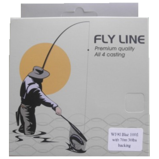 sinking Fly fishing line with backing attached - Troutflies UK