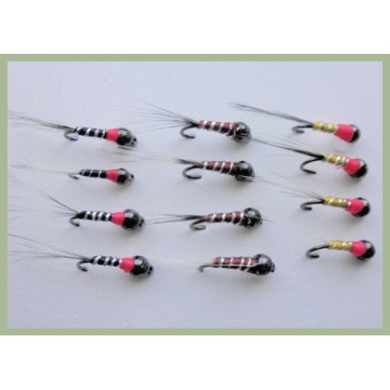 Tungsten Bead Nymph fishing flies - Troutflies UK