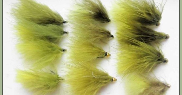 dawsons olive, lures, fly fishing - Troutflies UK
