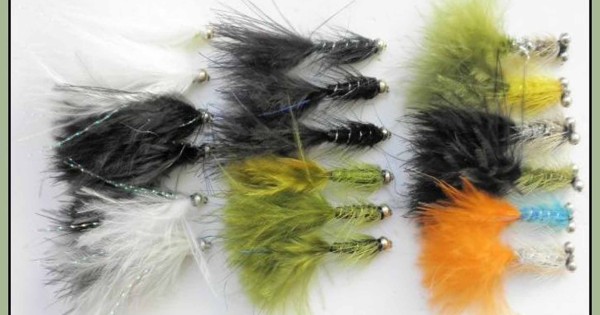 Barbless winter weighted lures fishing flies - Troutflies UK