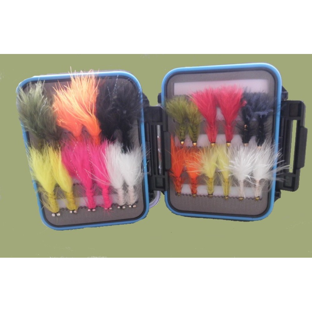Dog Nobbler trout fly boxed set Troutflies UK