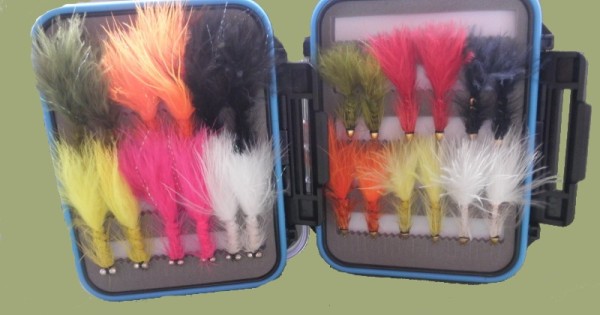 Dog Nobbler trout fly boxed set Troutflies UK