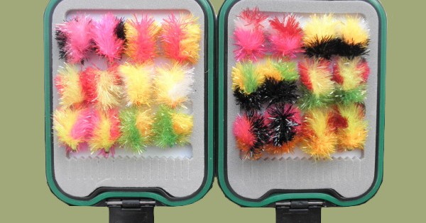 Lanyard Fly Boxes, hang comfortably round the neck. Excellent Quality