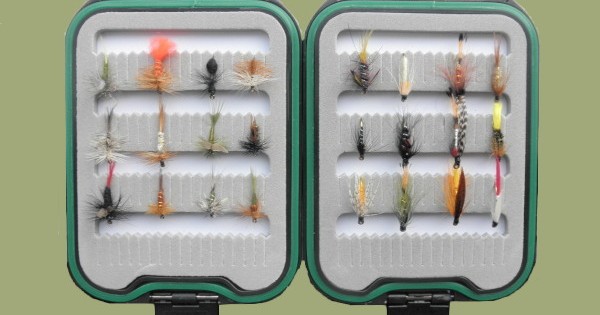 Wet and Dry Fishing flies Boxed Set
