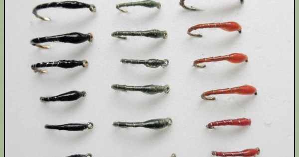 Epoxy buzzer fishing fly, mixed pack for fly fishing Troutflies UK