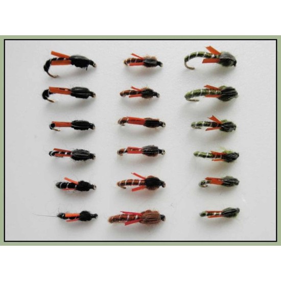 Buzzer fishing flies for fly fishing - Troutflies UK