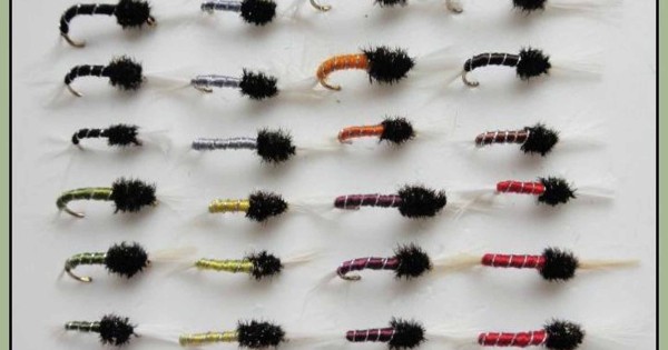 Variety buzzer fishing flies multi pack Troutflies UK