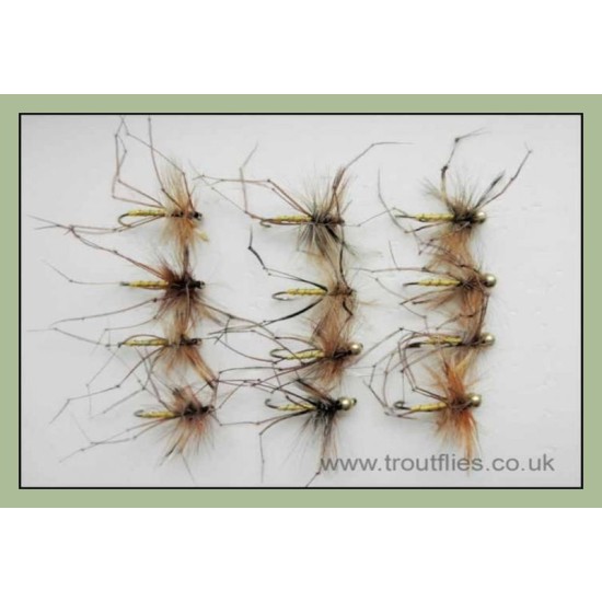 Daddy long legs trout flies 12 pack - Troutflies UK