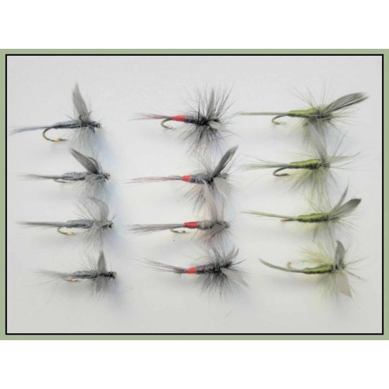 blue dun fishing fly, olive dun iron blue dun Troutflies UK