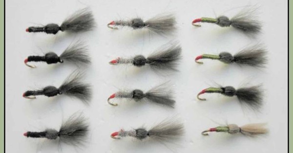 Barbless Shuttlecock trout fly fishing flies- Troutflies UK