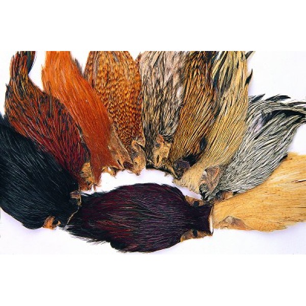 fly tying capes saddle feathers - Troutflies UK