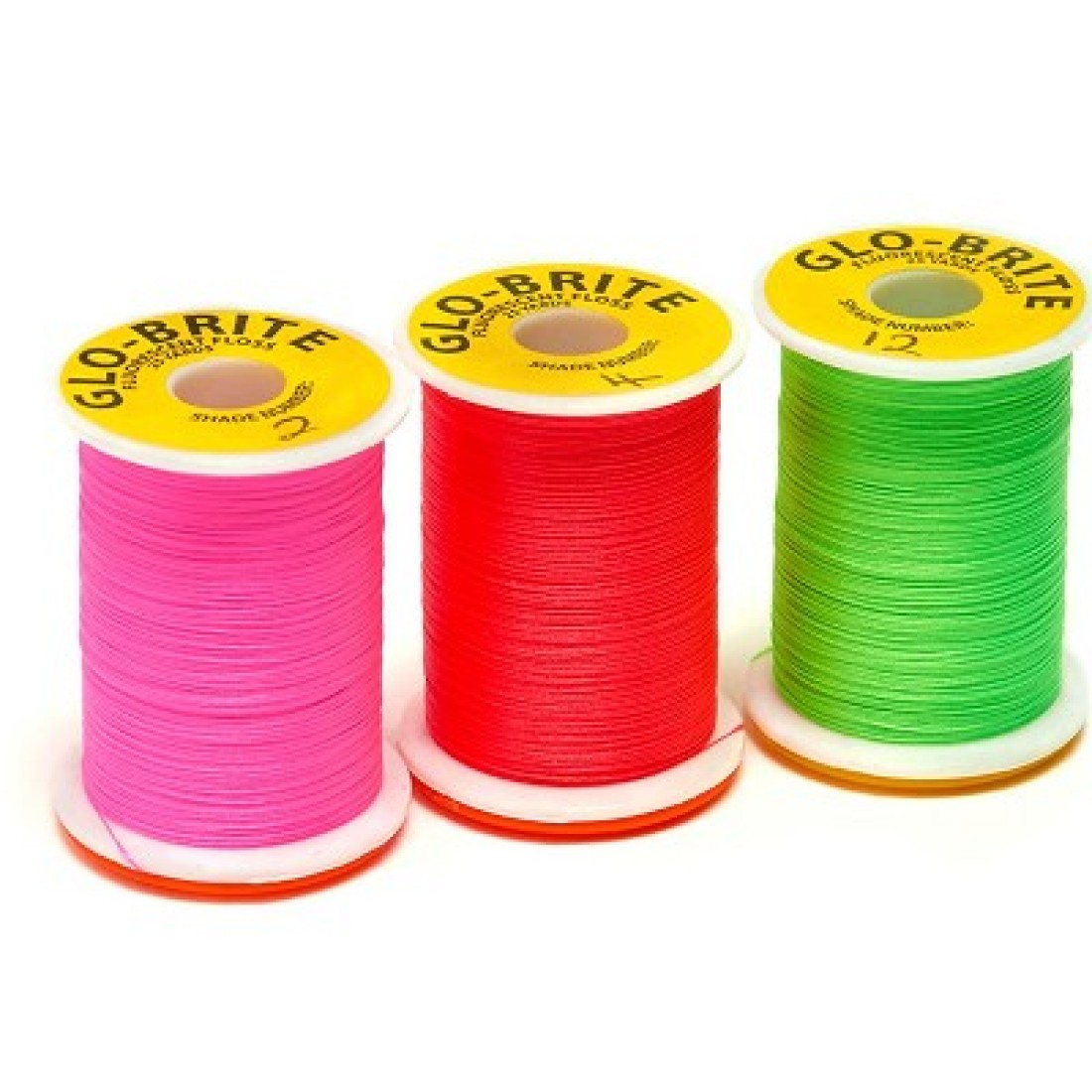 Glo Brite Floss, glow bright, fly tying floss - Troutflies UK
