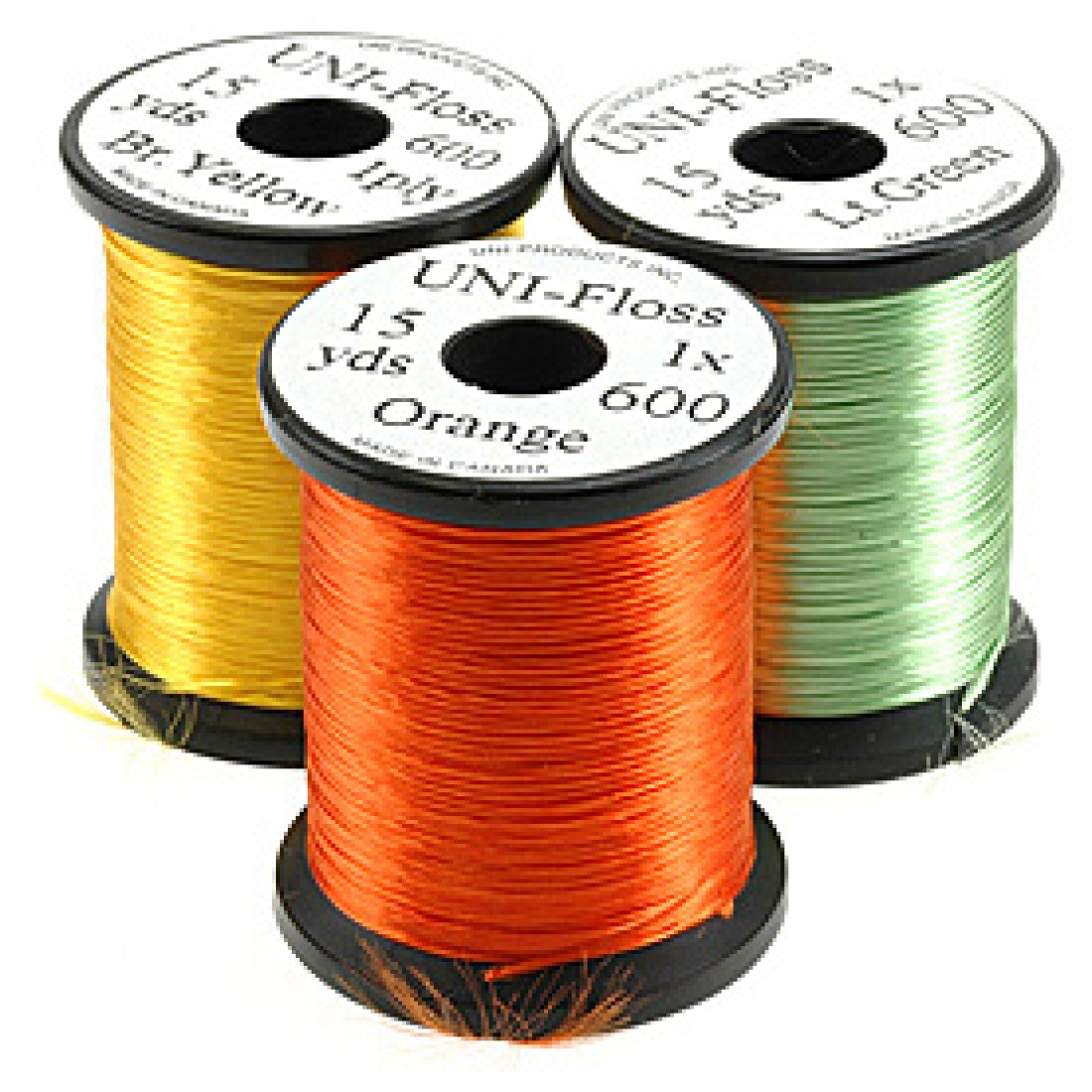 uni floss fly tying coloured - Troutflies UK